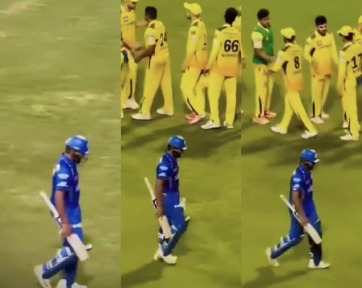 Watch: ?Shattered? Rohit Sharma walks off dejectedly after his ton goes ...