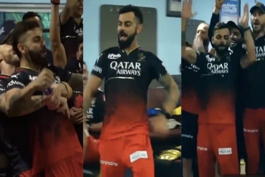 WATCH: ?The golden lion shining through,? RCB celebrates their 8-wicket ...