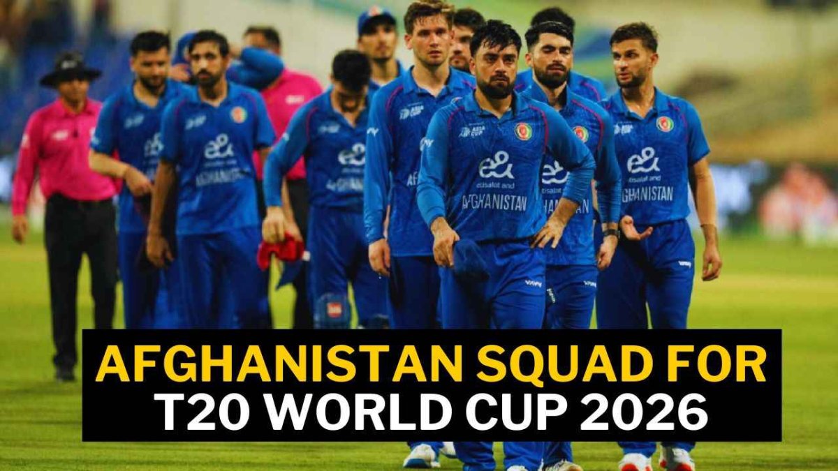 Afghanistan Announce T20 World Cup 2026 Squad, Rashid Khan Appointed ...